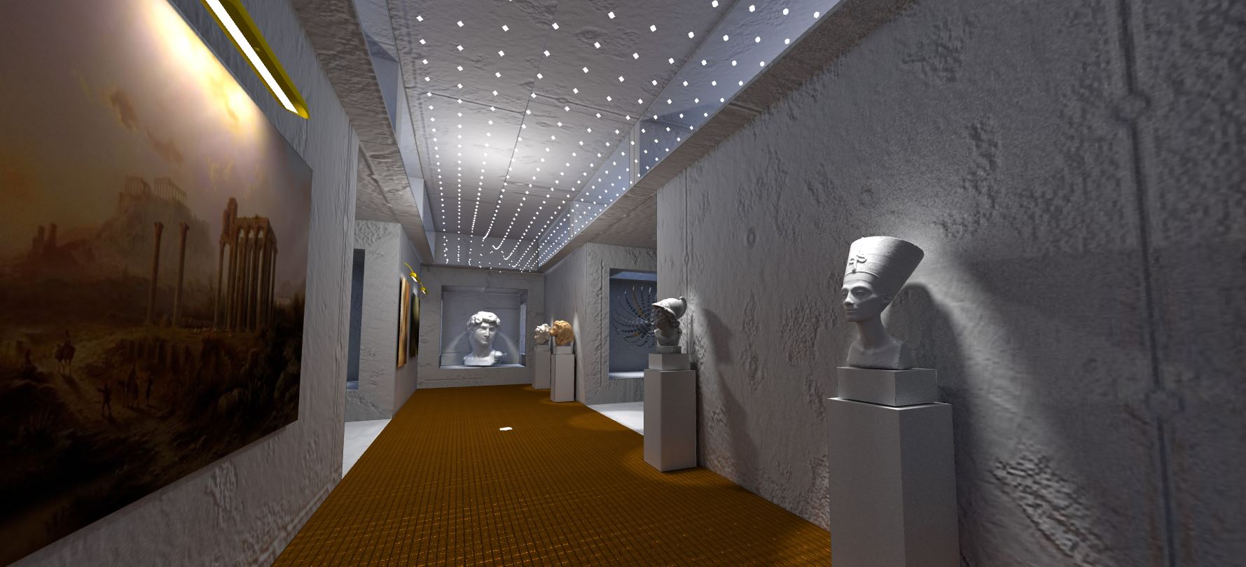 Cecropia's The Hall VR in A-Frame